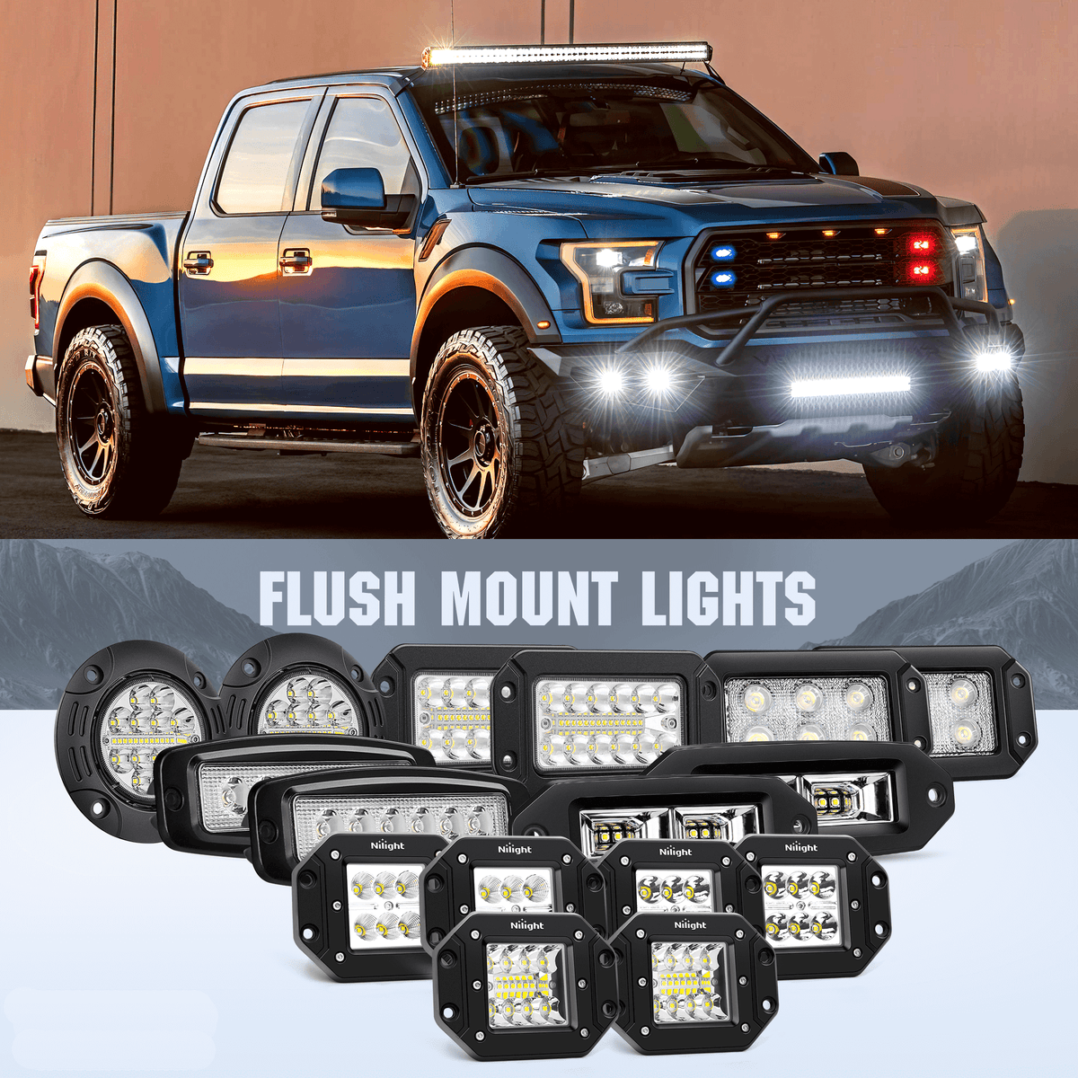 front driving lights