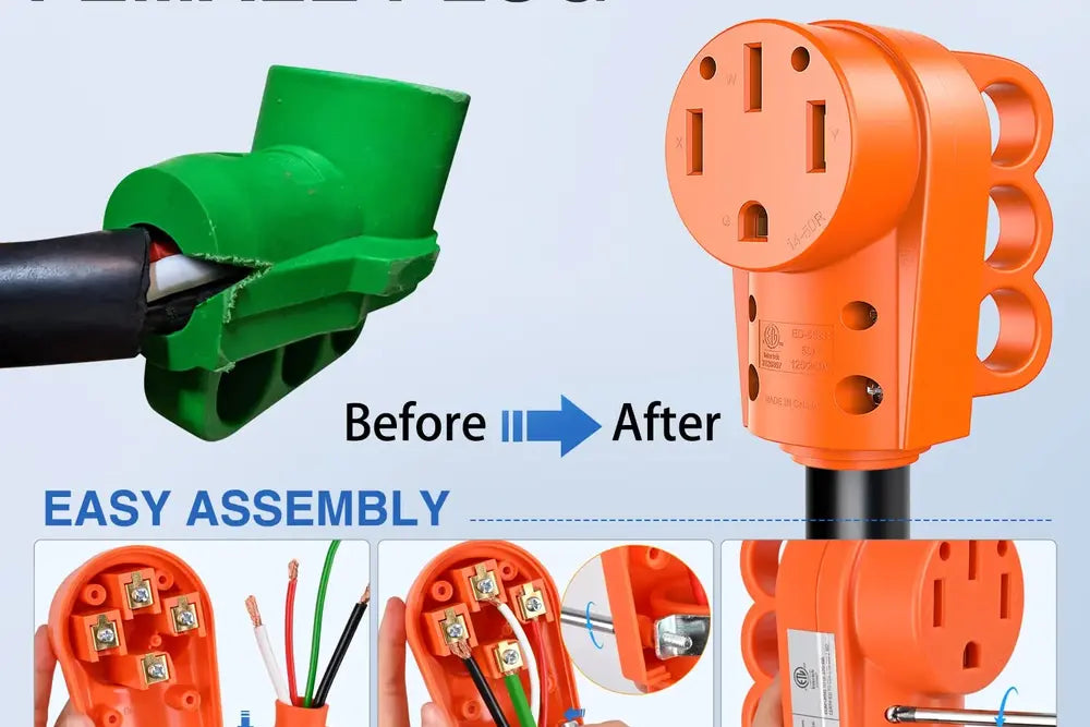 A Guide To Installing A 50 Amp RV Plug - Nilight