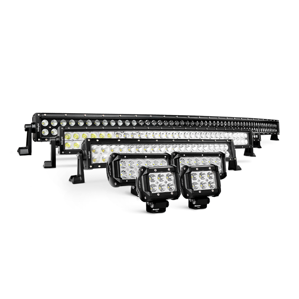 Offroad Truck LED Light Bar | Ranging in size from 3" to 54" – Nilight