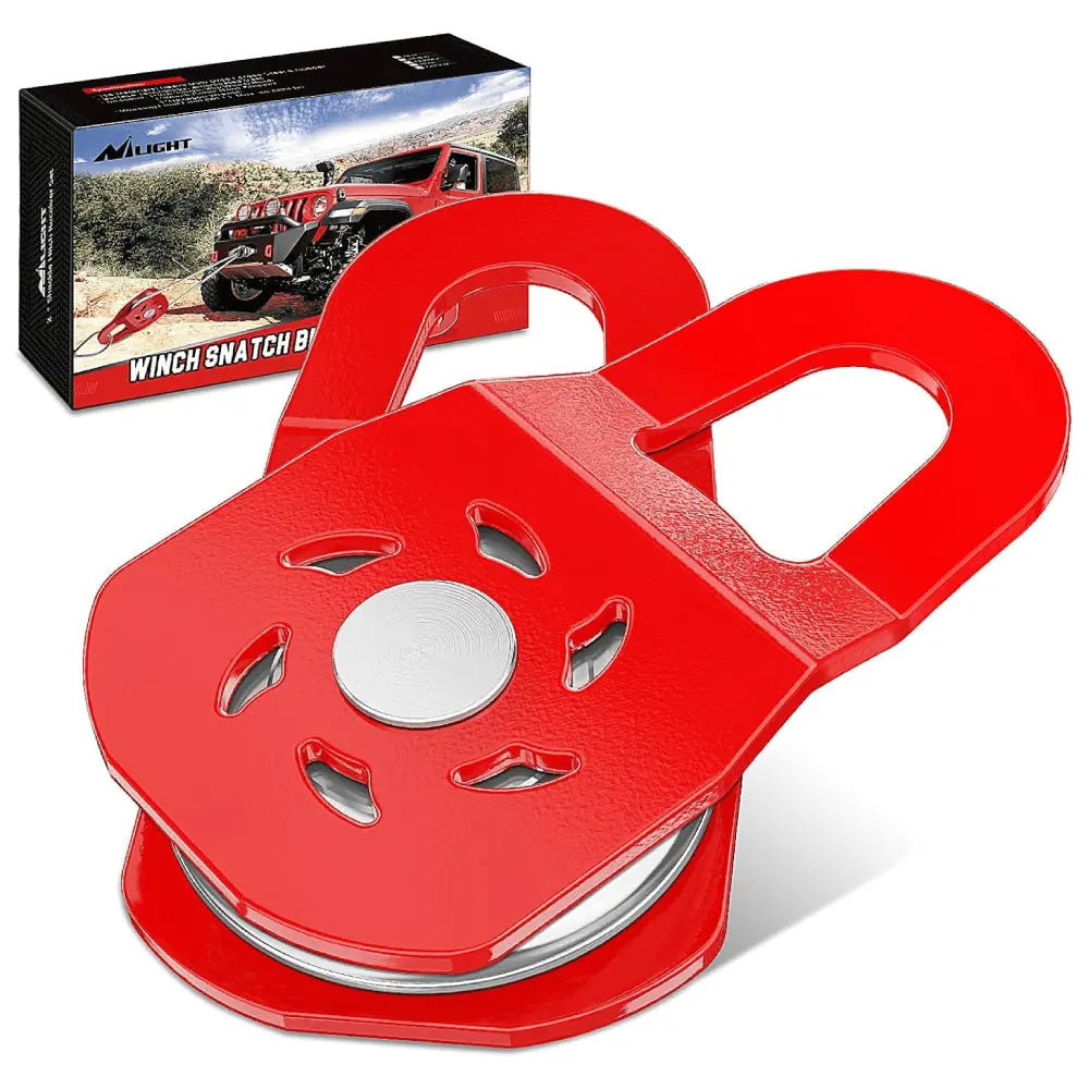 10 Ton Heavy Duty Winch Snatch Block - Nilight
