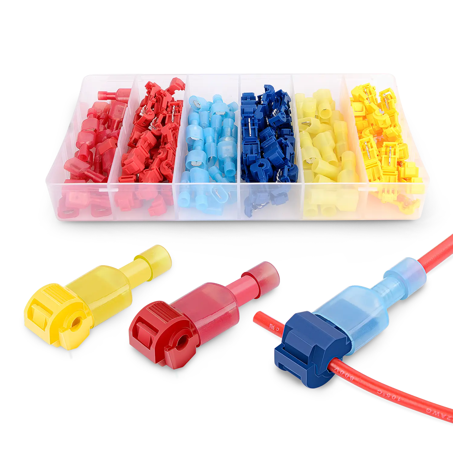 120Pcs Quick Splice Wire Terminals – Nilight