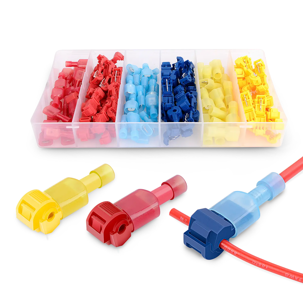 120Pcs Quick Splice Wire Terminals – Nilight