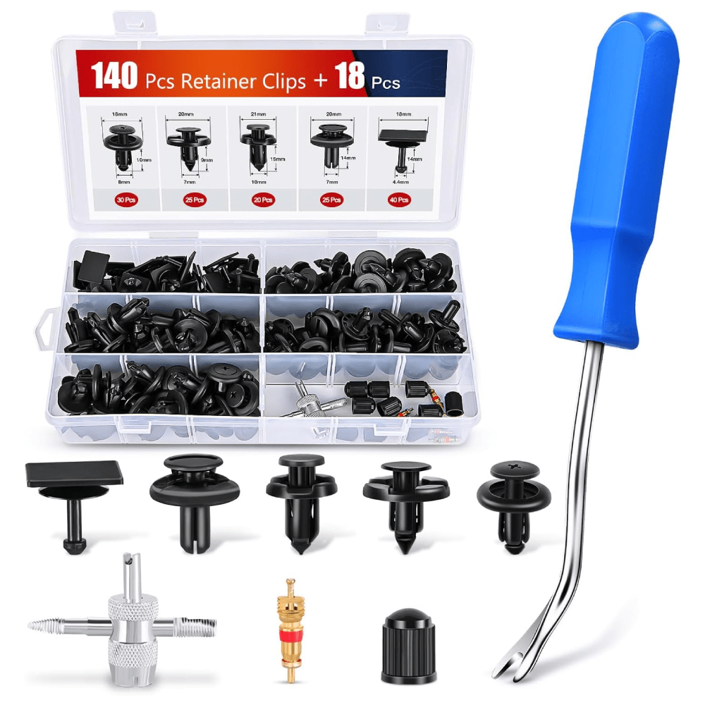 158 Pcs Bumper Retainer Clips Car Push Retainer Kit – Nilight