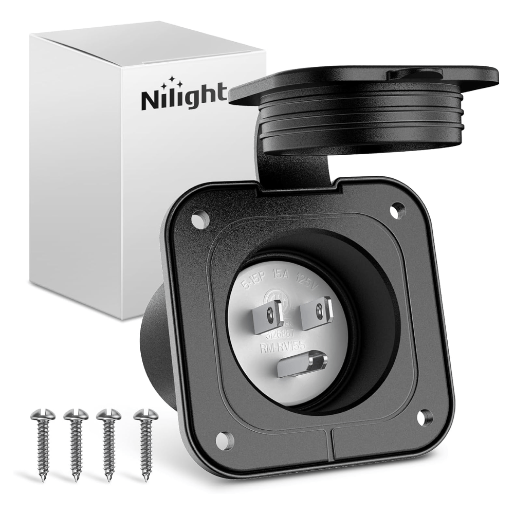 15AMP RV Power Inlet – Nilight