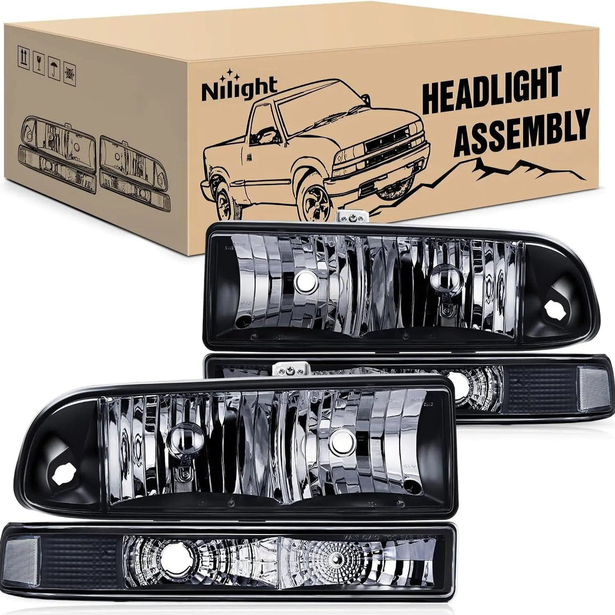 1998 1999 2000 2001 2002 2003 2004 2005 Chevy Blazer S10 Pickup – Nilight