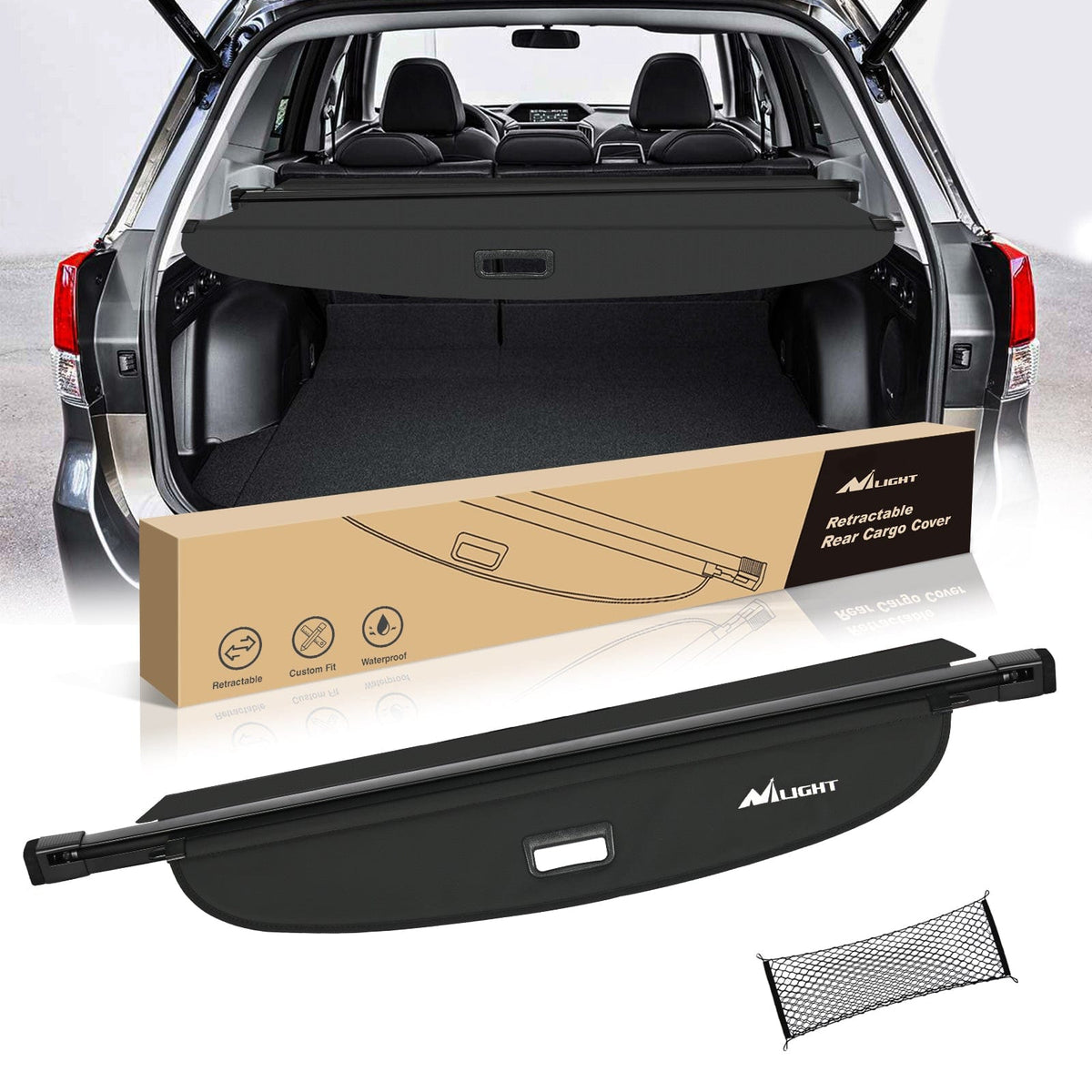 2020 2021 2022 2023 2024 2025 Subaru Outback Retractable Trunk Cargo ...