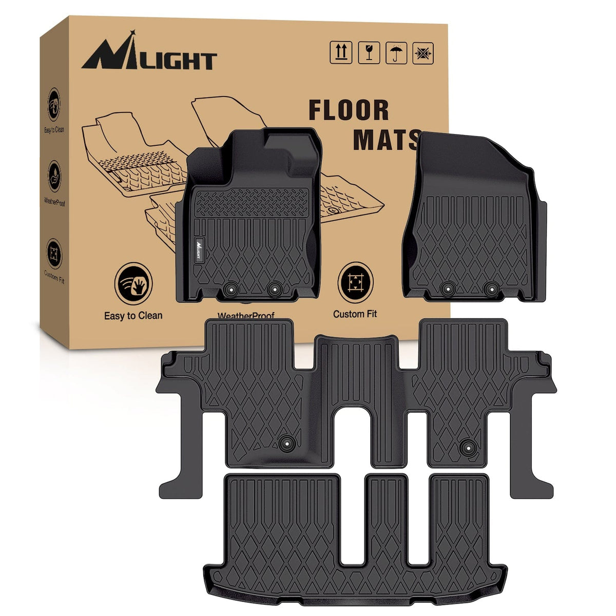 2013 2014 2015 2016 2017 2018 2019 2020 Nissan Pathfinder TPE Floor ...