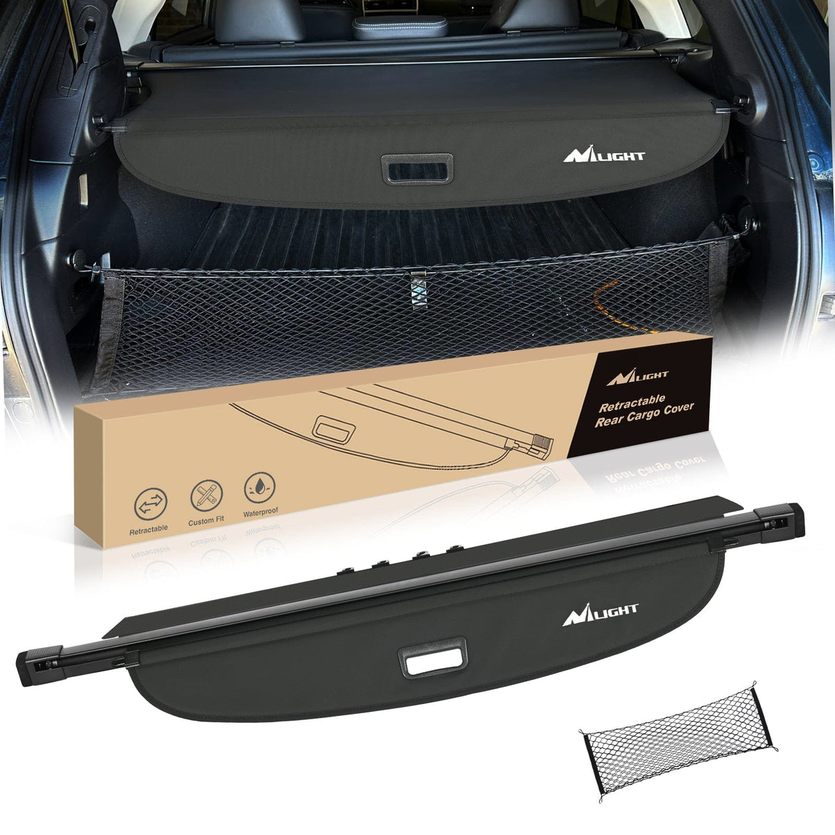 2015 2016 2017 2018 2019 Subaru Outback Retractable Trunk Cargo Cover ...