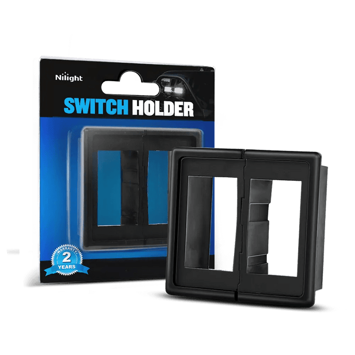 2Pcs Rocker Switch Holder Panel Housings – Nilight