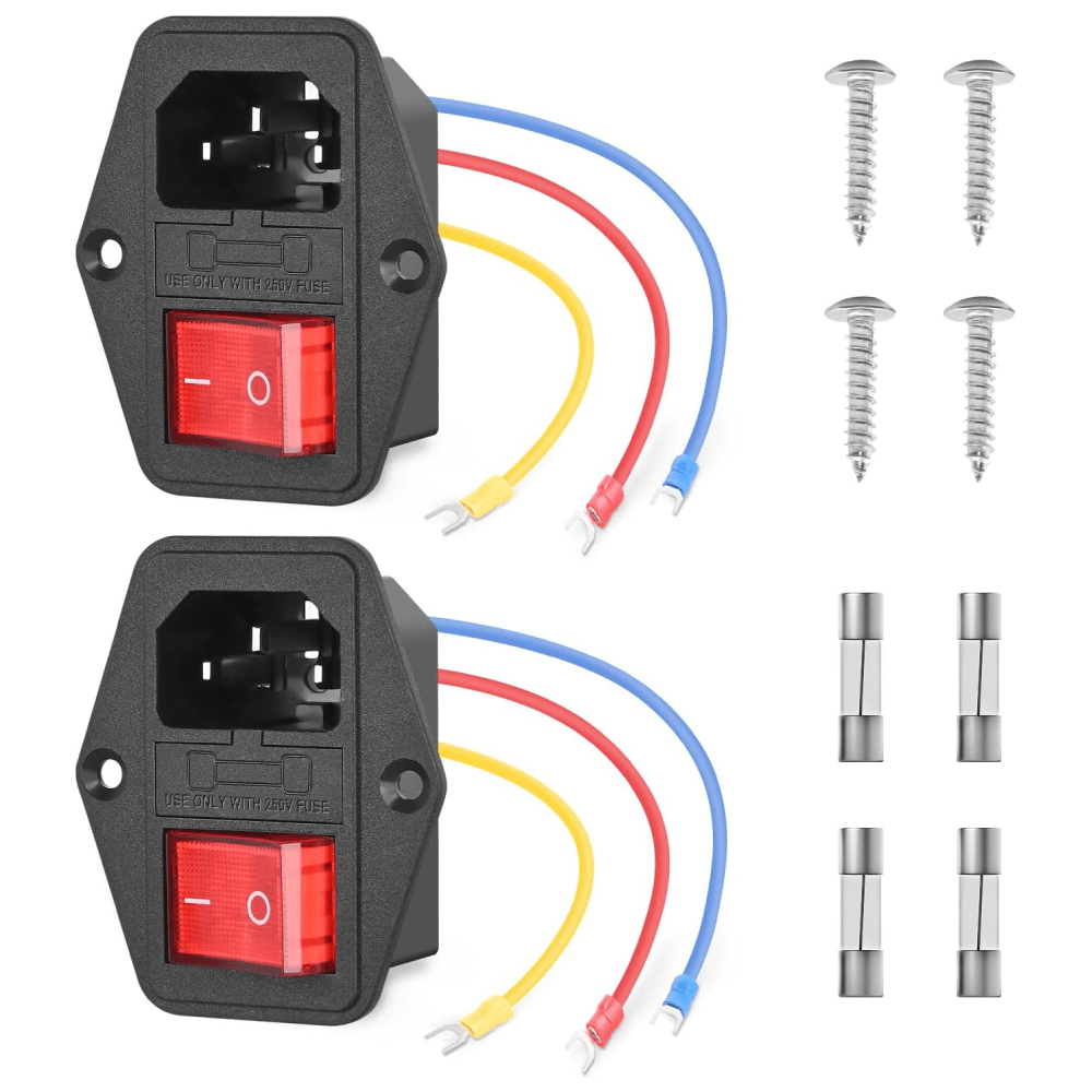 10A 250V AC Power Socket Inlet – Nilight