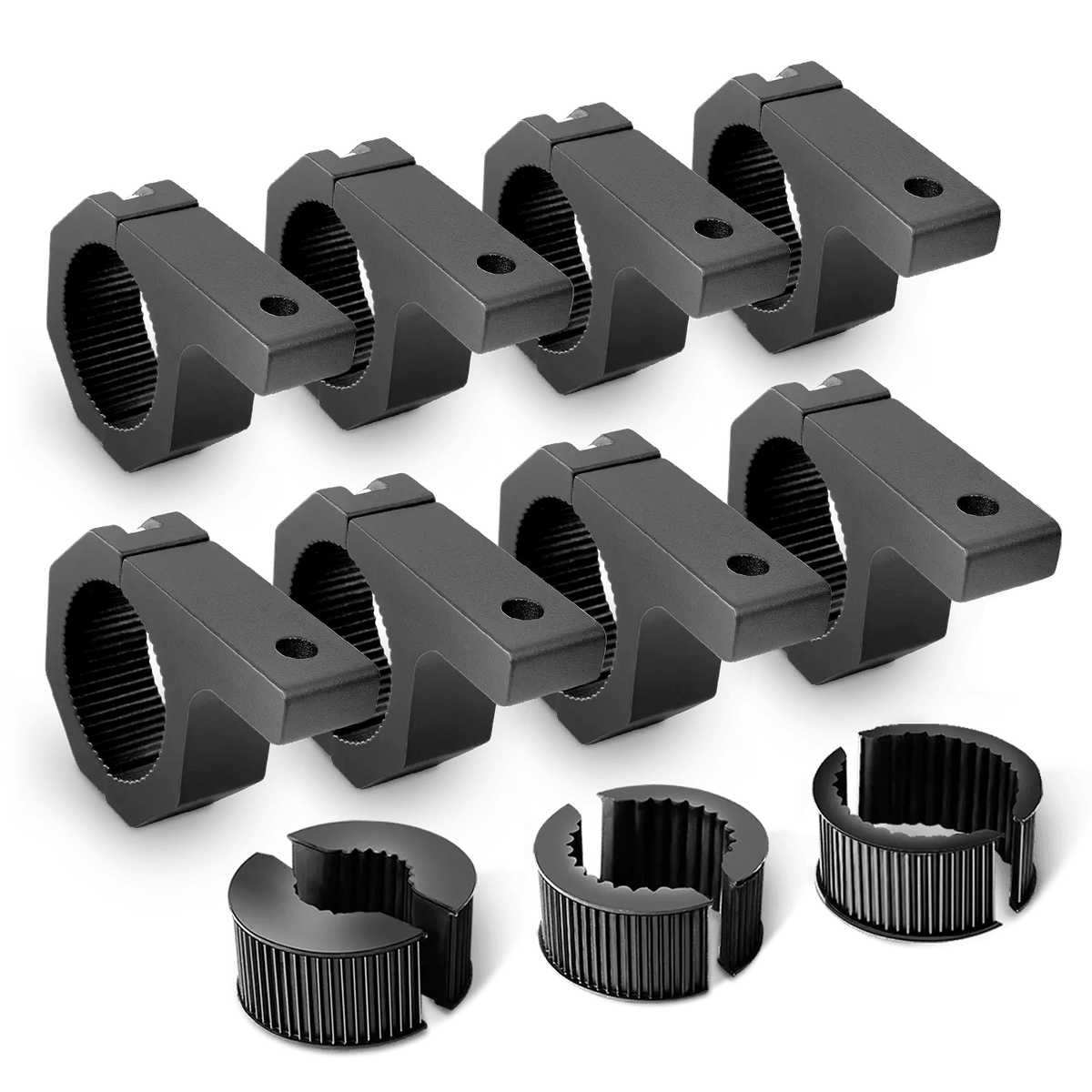 Horizontal Bar Clamp Mount Bracket Kits 1in1.5in1.75in2in (4 Pairs ...