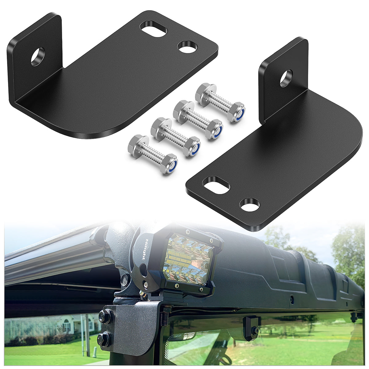 Rear Roof Backup Light Bar s Reverse LED Lights Pod Mounting – Nilight