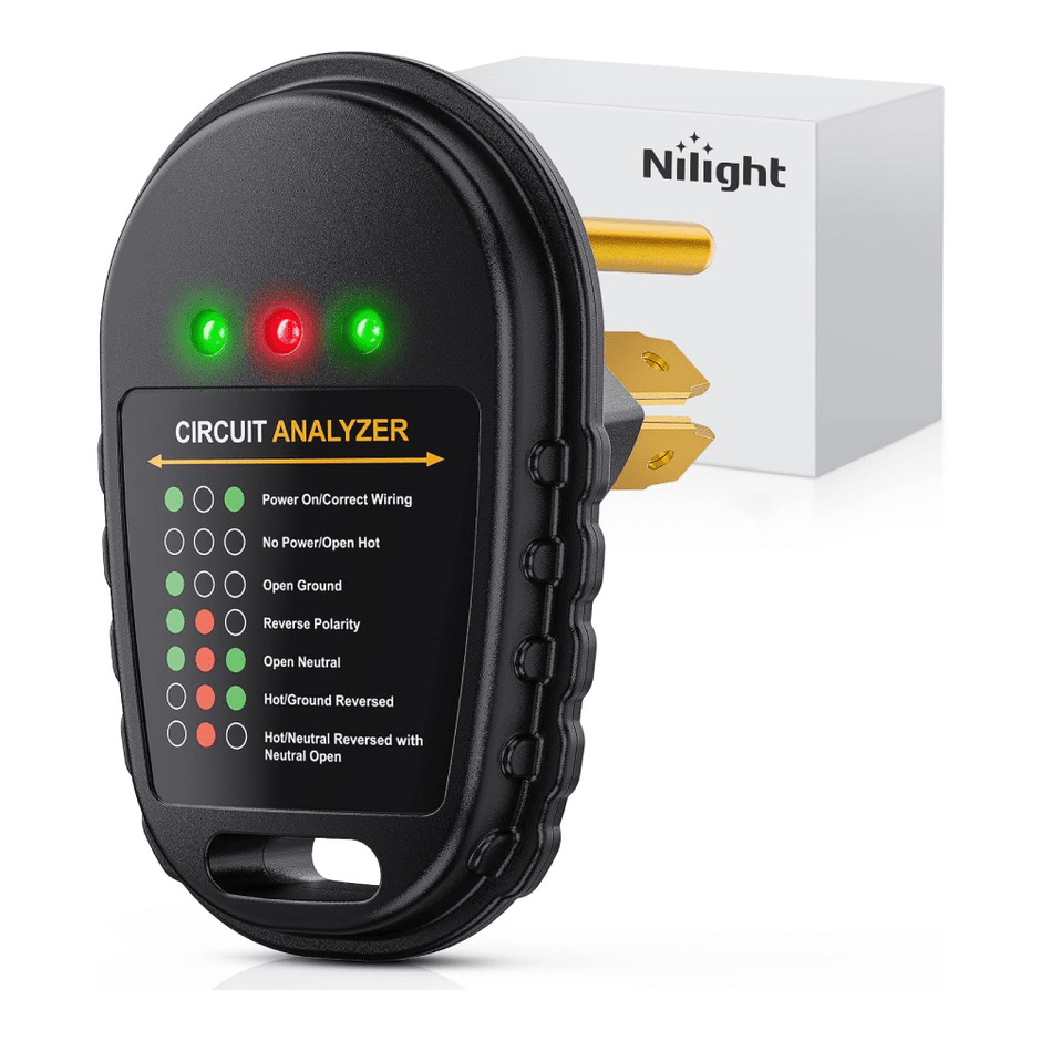 RV Circuit Tester | Effort-Saving Handle – Nilight