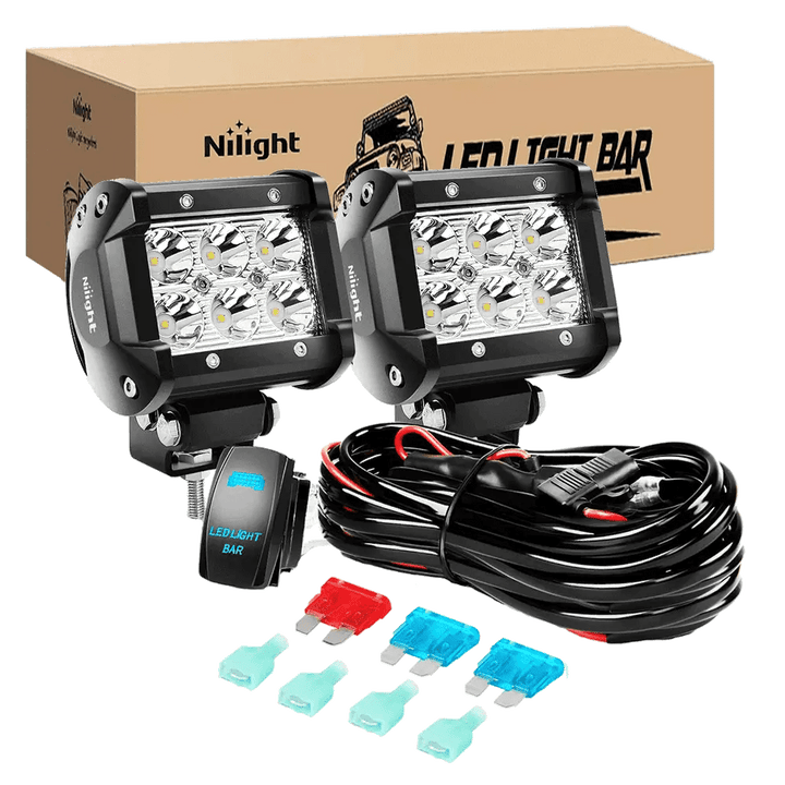 High-Quality LED Driving Lights - Car & Truck Parts Stores - Nilight