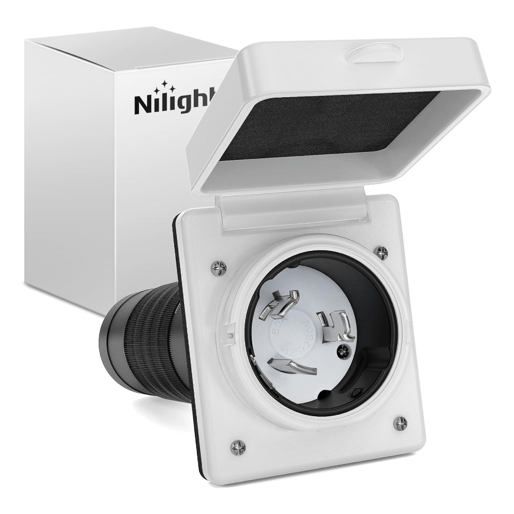 50AMP RV Power Inlet – Nilight