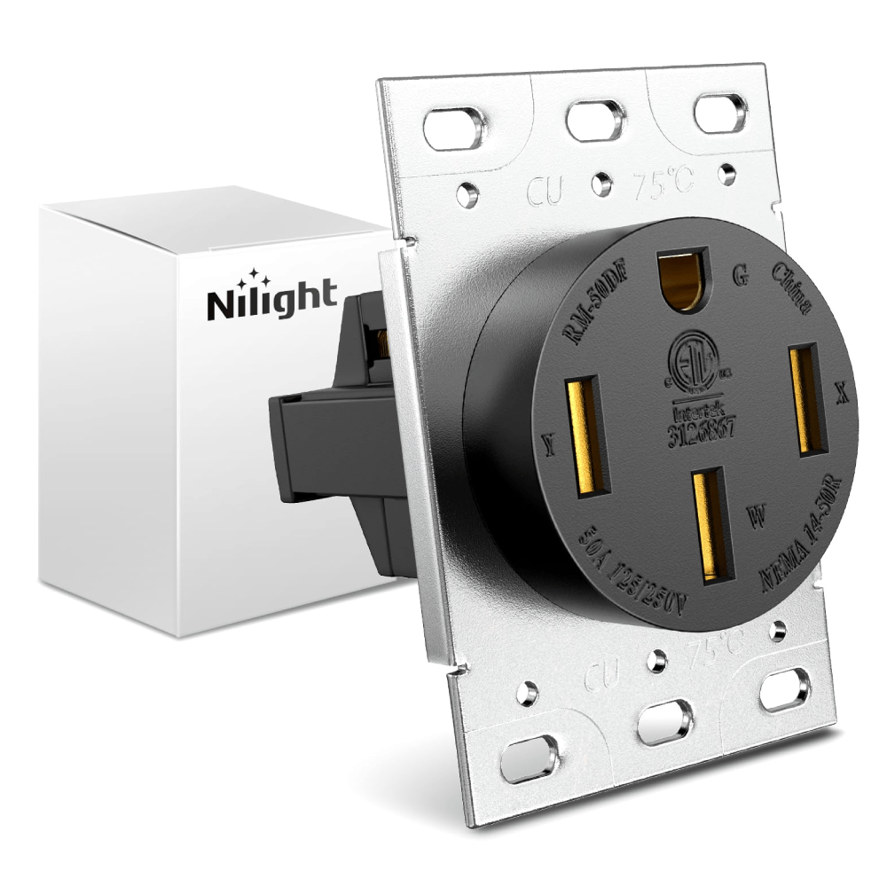50Amp RV Power Outlet Panel – Nilight