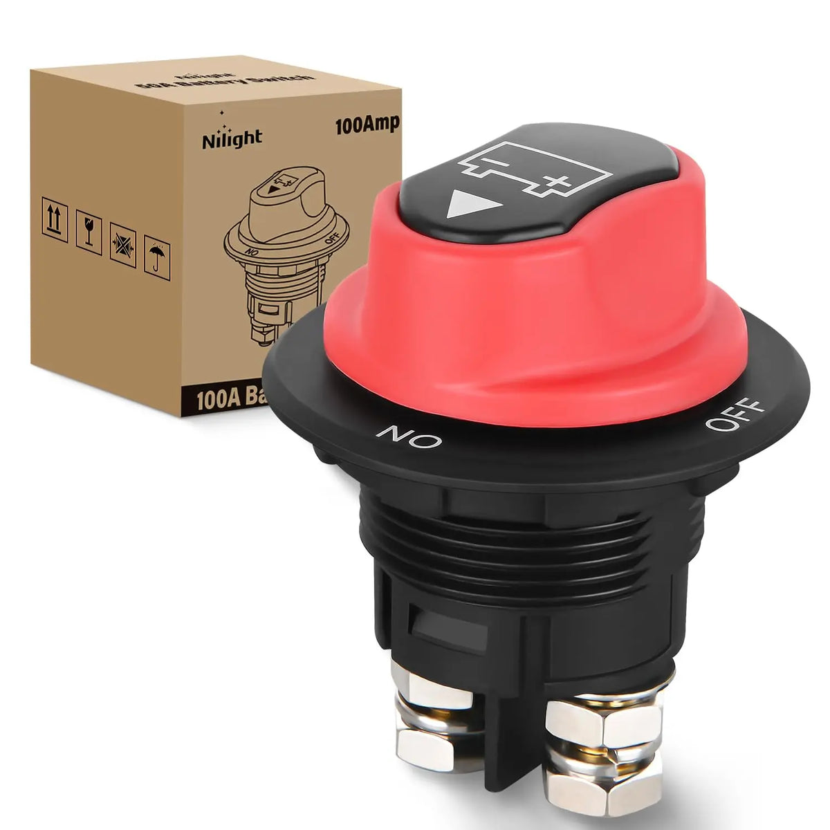 100A ON/OFF Disconnetc Battery Switch - Nilight
