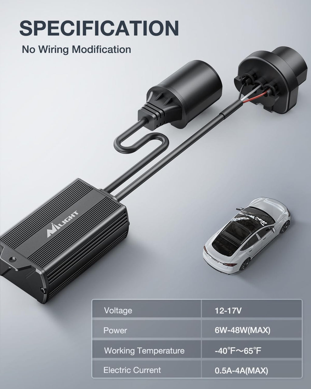 9004/HB1 LED CANbus Decoder (Pair) – Nilight