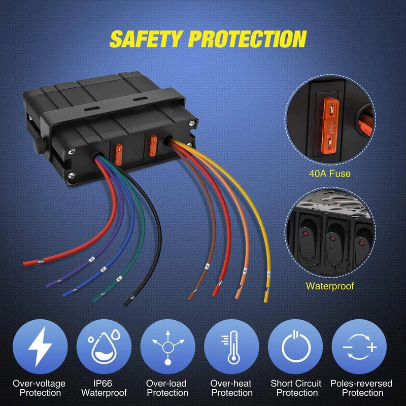 Rocker Switch Box - Nilight