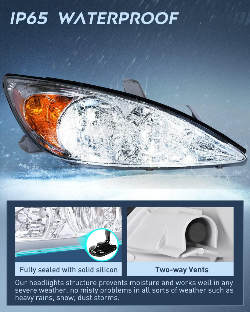 2004 Toyota Camry Headlights