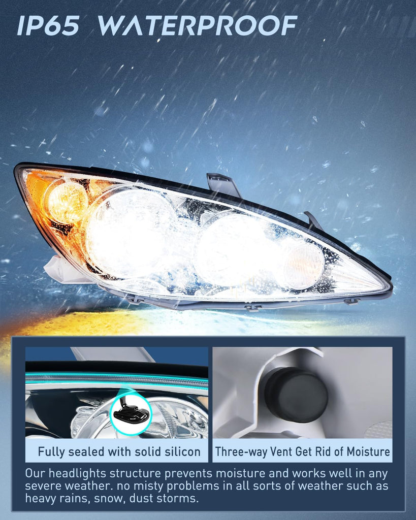 2004 Toyota Camry Headlights