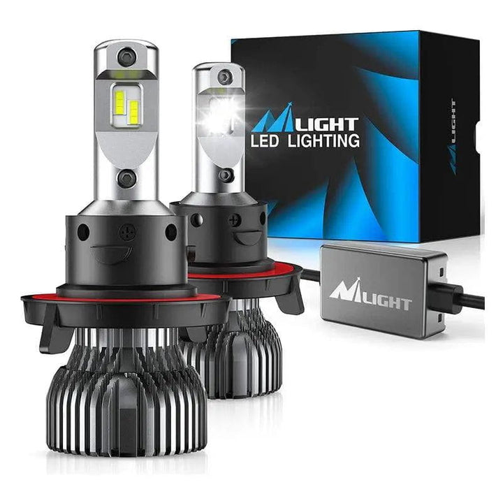 9008 H13 Led Headlight Bulbs - Nilight