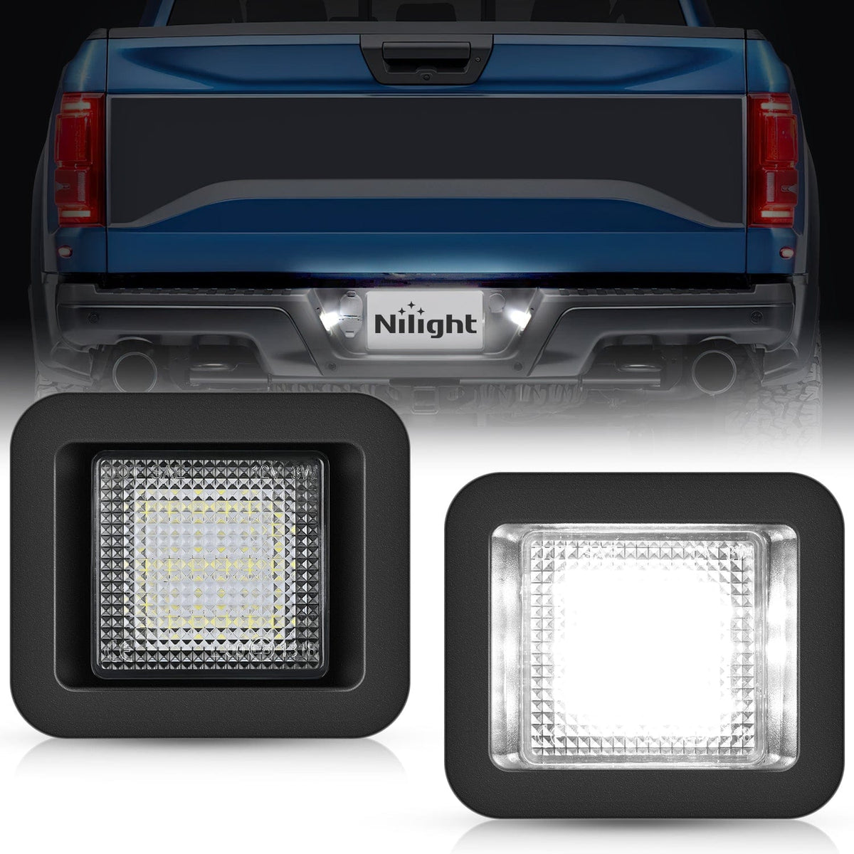 License Plate Lights Compatible with 2015 2016 2017 2018 2019 2020 ...