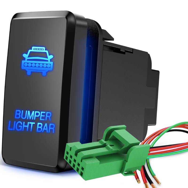 Toyota Bumper Light Bar Push Button ON/Off Switch – Nilight