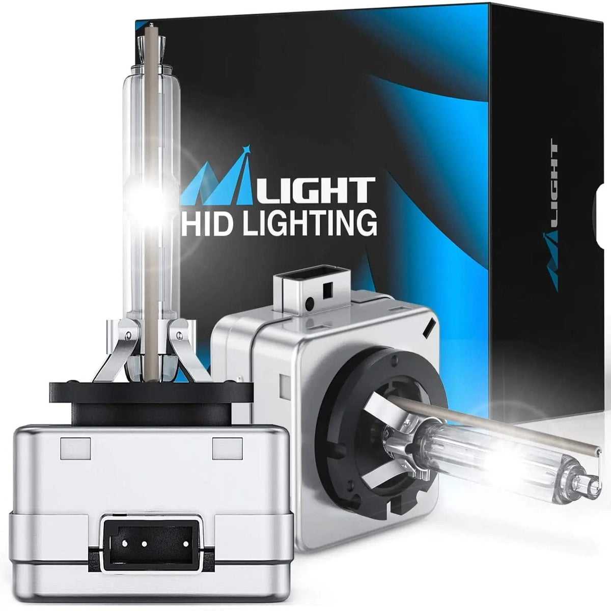 D3S 35W 6000K Diamond White Xenon HID Headlight Bulbs - Nilight