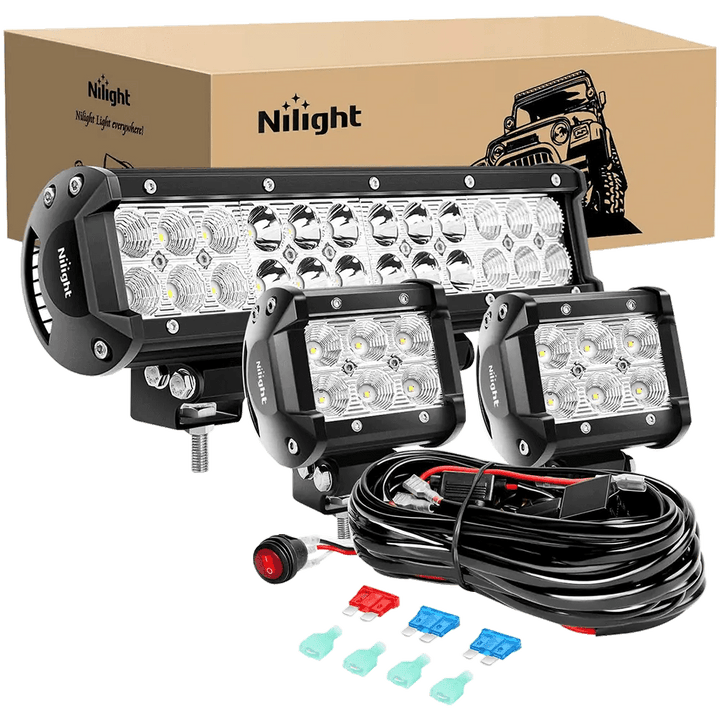 High-Quality LED Driving Lights - Car & Truck Parts Stores - Nilight