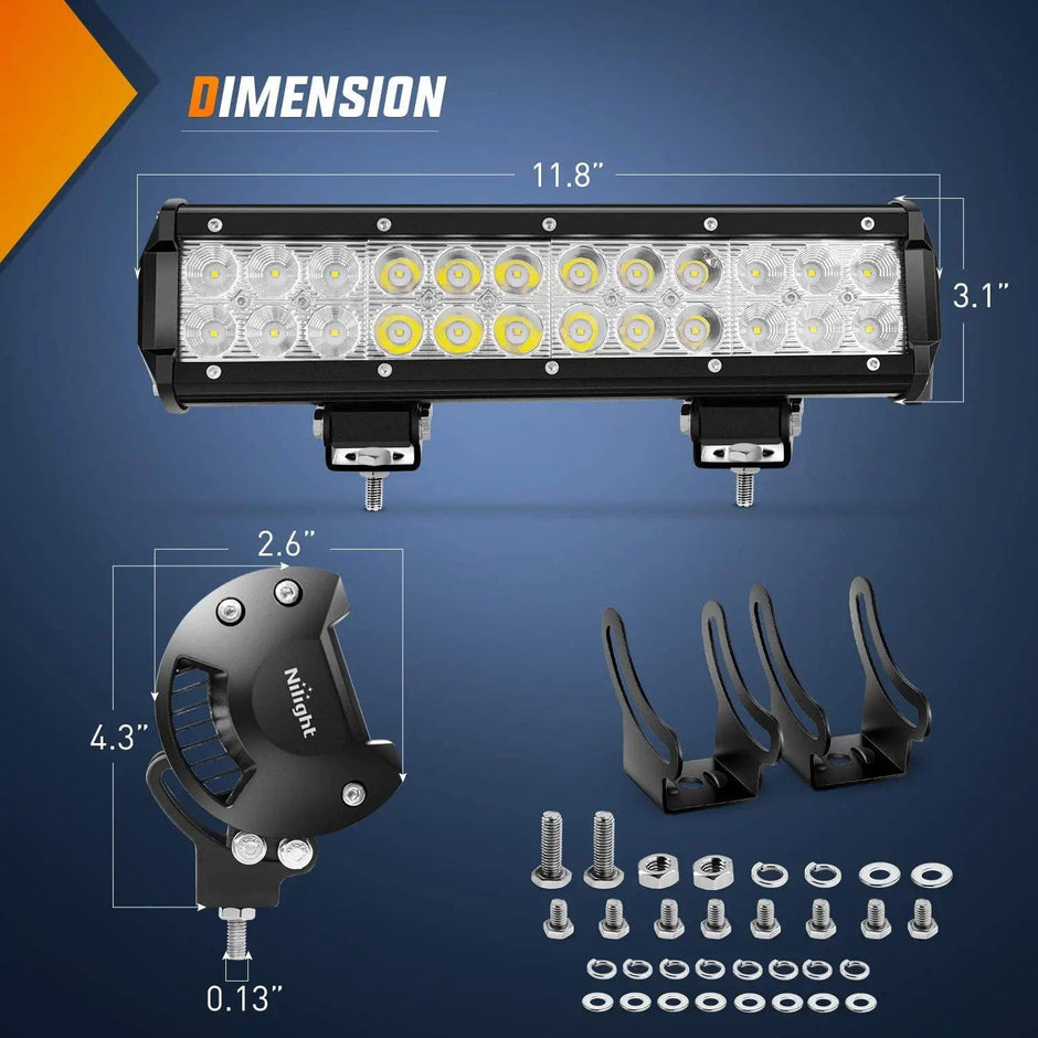 High-Quality LED Driving Lights - Car & Truck Parts Stores - Nilight
