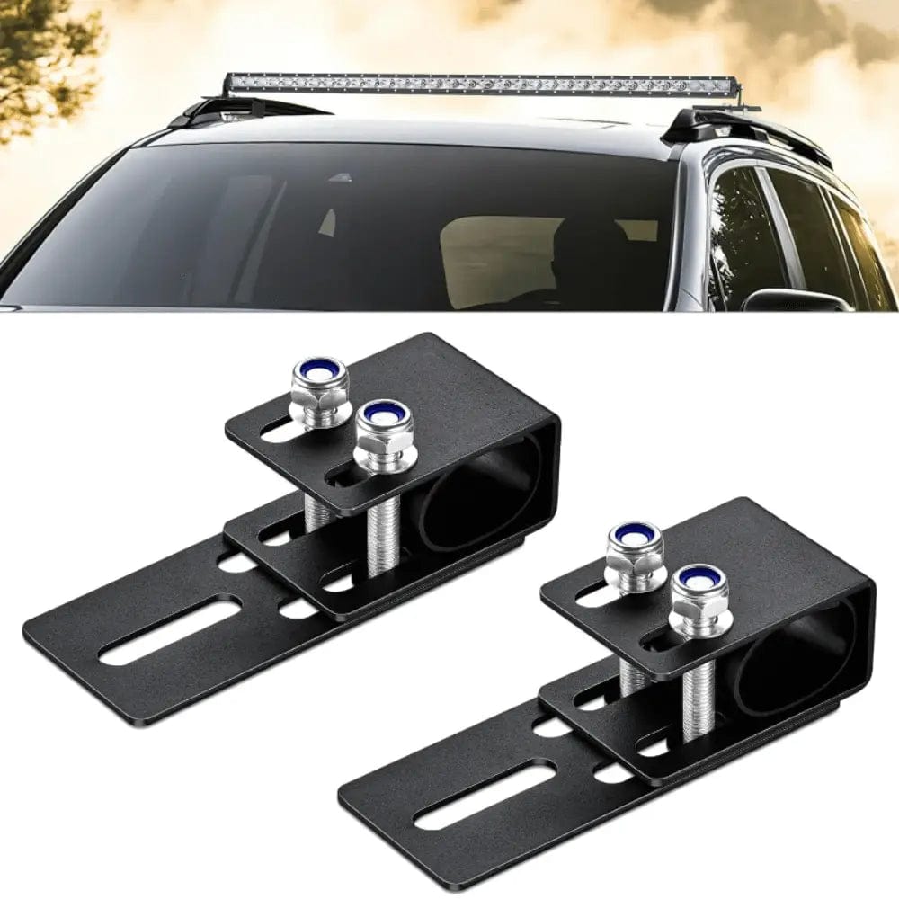 Non-Slip Clip Vehicle Roof Luggage Rack Lightbar Mounts – Nilight