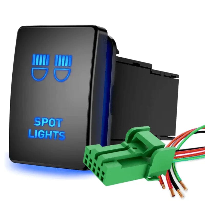 Toyota Spot Lights Push Button ON/Off Small Switch - Nilight
