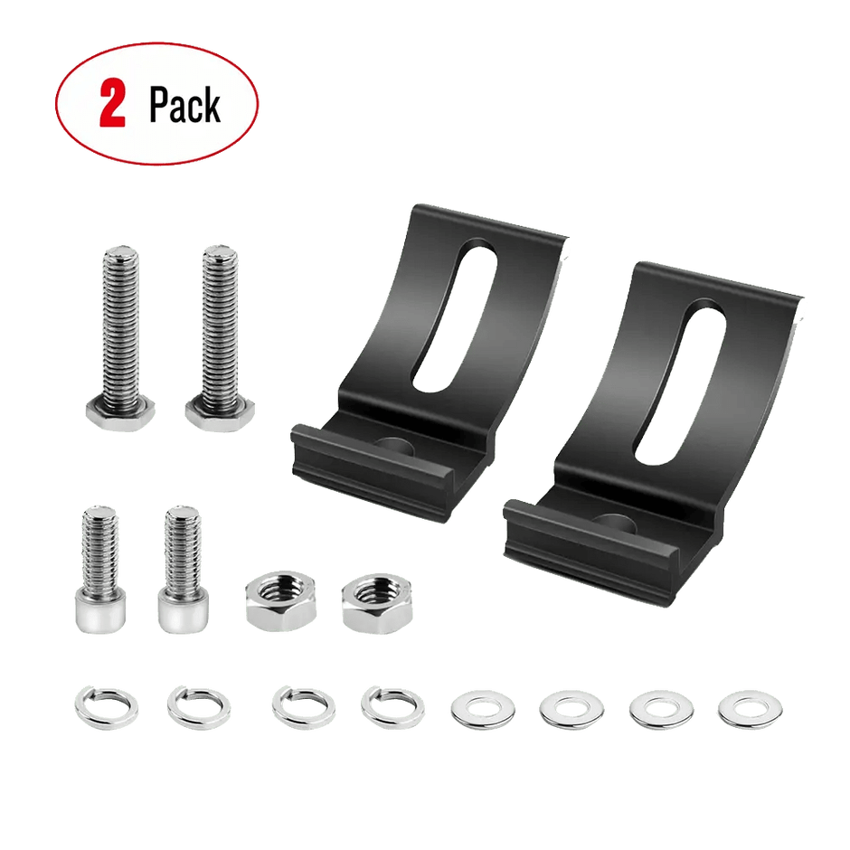 Aluminum Alloy Light Bar Mounting Brackets - Nilight